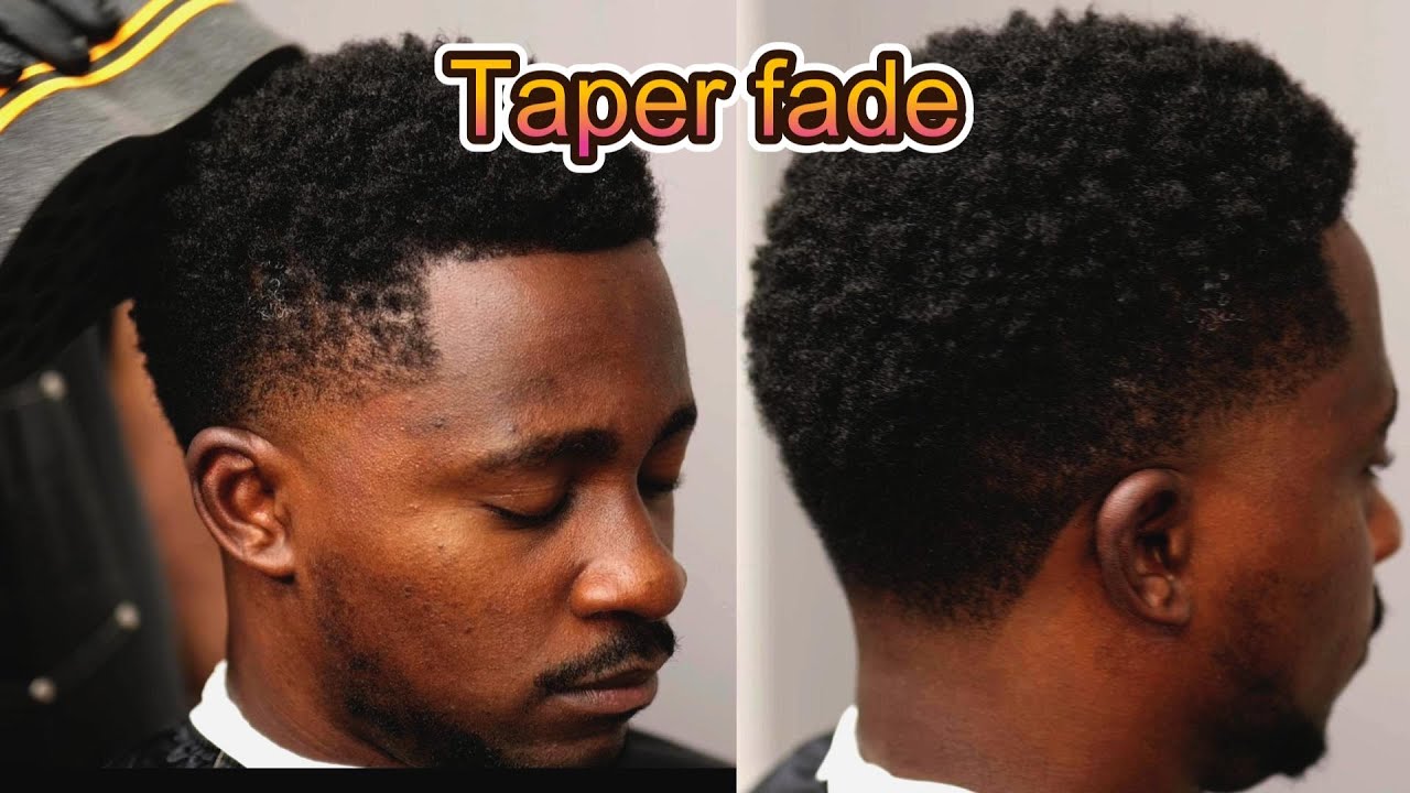 Taper fade easy and fast #haircut - YouTube