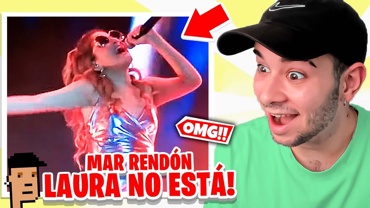 😨 Mar Rendón Sorprendió Con "Laura No Está" En Concierto En Pepsi ...