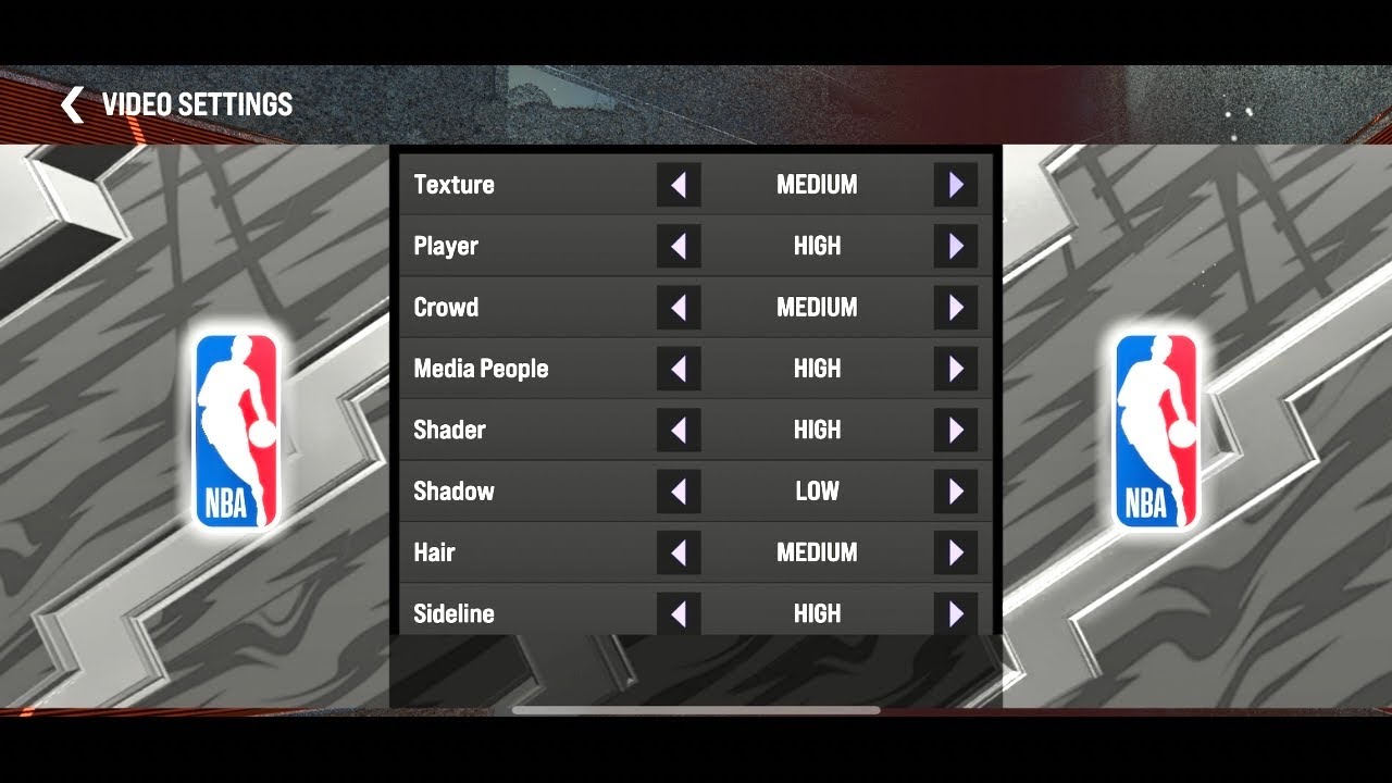"Game Changer: Fixing Best Settings in NBA 2K24 MyTeam Mobile!" - YouTube