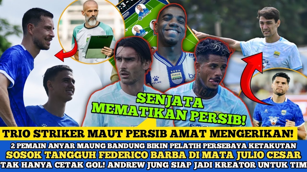 TRIO STRIKER MAUT PERSIB JADI SENJATA MEMATIKAN HODAK 🔥 SOSOK FEDERICO ...
