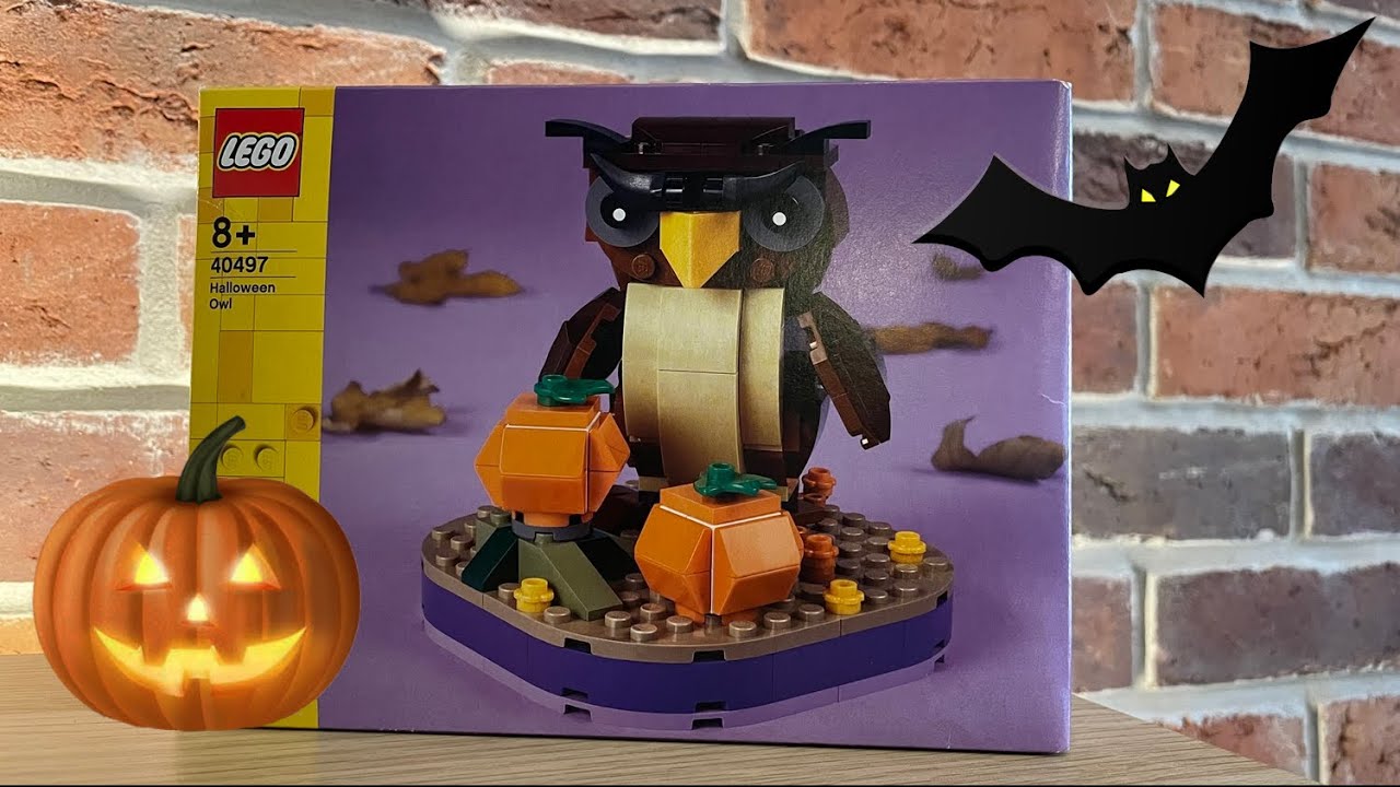 Lego 40497 Halloweenowa sowa RECENZJA - YouTube
