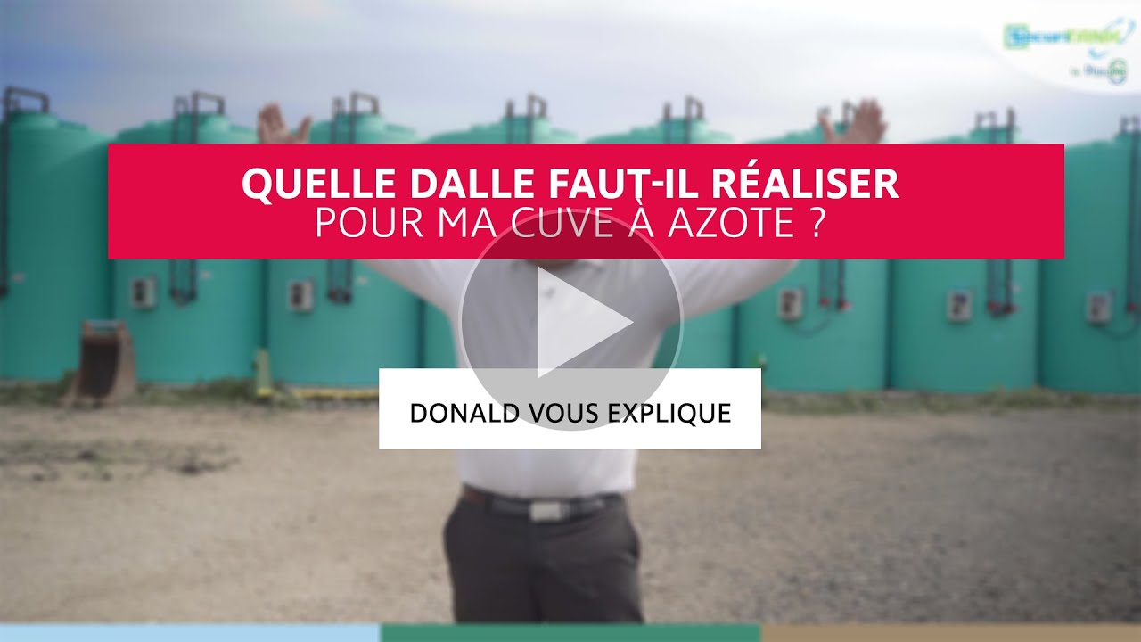 Quelle dalle faut-il réaliser pour ma cuve à azote ? - YouTube
