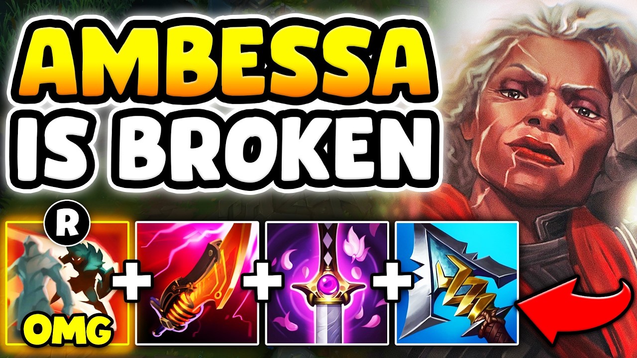 NEW CHAMP AMBESSA IS SECRETLY AN ASSASSIN?! (YOU WON'T BELIEVE THIS ...