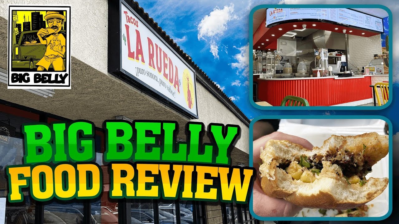 TORTA TIME-Big Belly Food Review: Tacos La Rueda (AMAZING TORTA) - YouTube