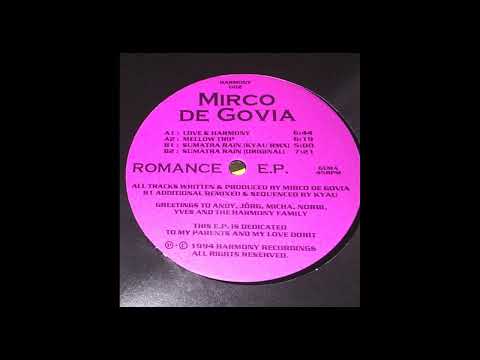 Mirco de Govia – Romance E.P. (1994, Vinyl) - Discogs