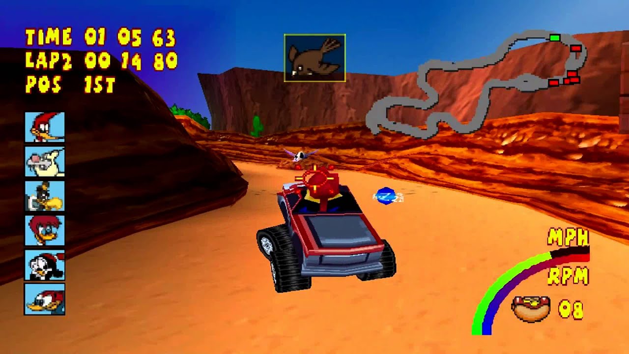 Woody Woodpecker Racing