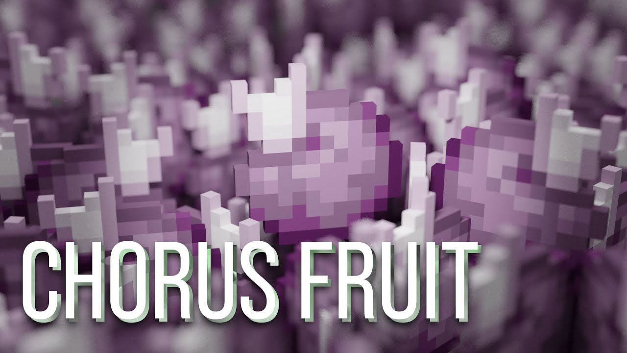 Chorus Fruit is Magical and OP in Minecraft - YouTube