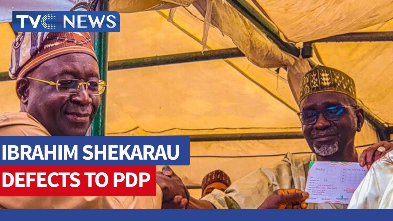 Ladipo Johnson Speaks On Ibrahim Shekarau Defection To PDP - YouTube