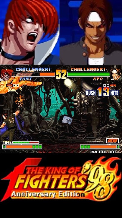 [TAS] orochi iori vs kusanagi kof 98 anniversary edition - YouTube