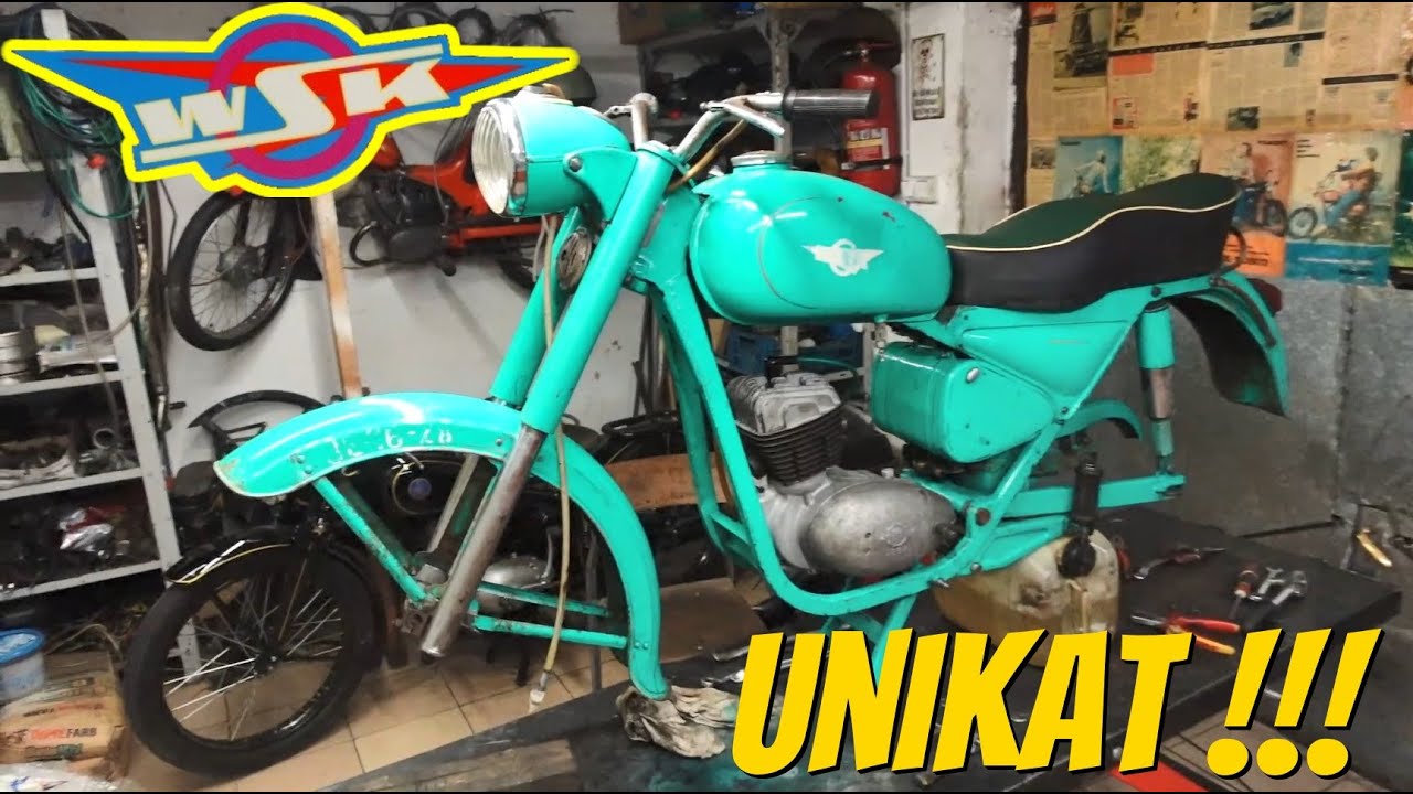 WSK 125 M06 Z2 1962r - Jak ustawić zapłon? Składam WSK w UNIKATOWYM ...