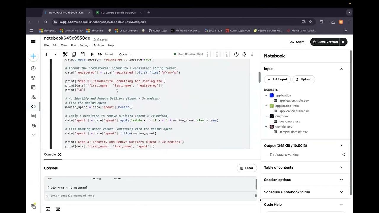 Data Cleaning and Preparation- LAB MODULE 5 - YouTube