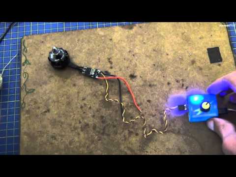 Motor Spin Direction Test with Servo tester - YouTube
