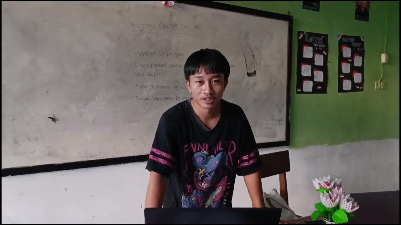Tugas Struktur Data tentang Pointer dan Linked List - YouTube