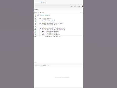Leetcode #352: Data Stream as Disjoint Intervals #leetcode #leetcodepython #studycoding #python ...