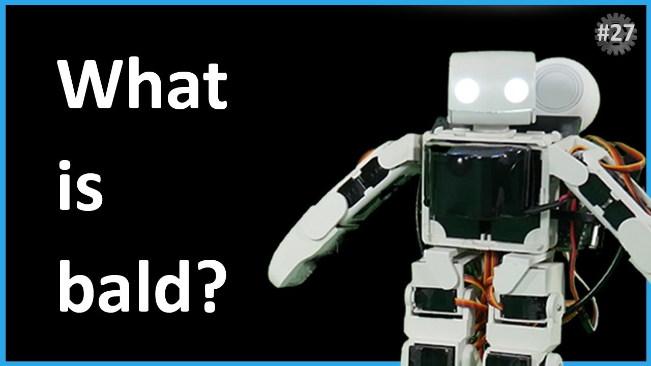 What does it mean to be bald? (according to robots) - YouTube