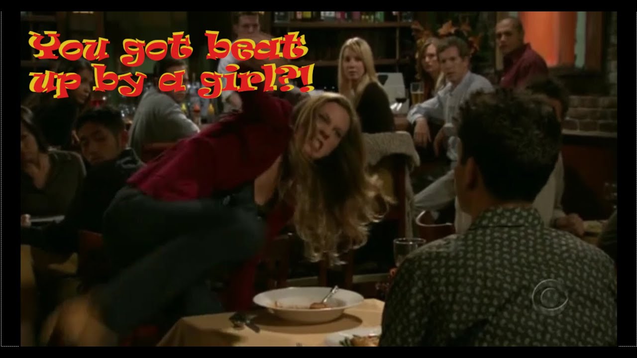 himym ted gets beattt up by a girl!!! - YouTube