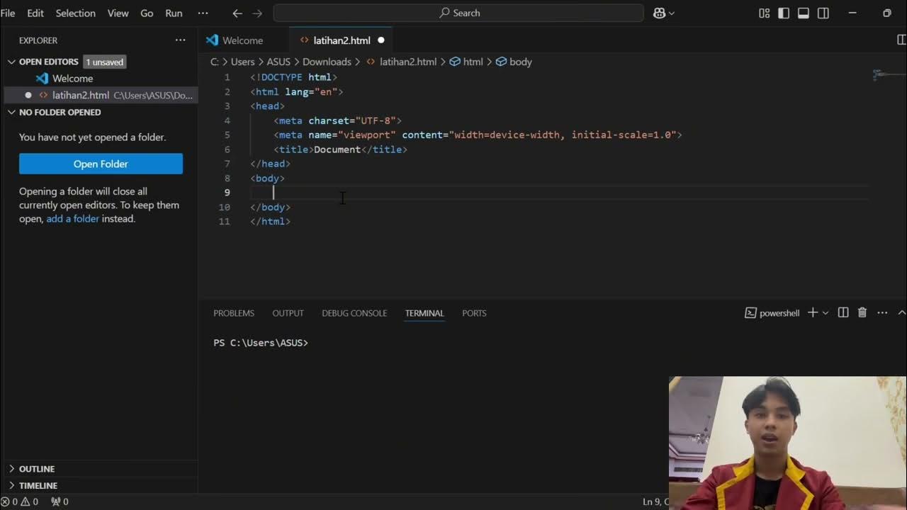 Penggunaan UL(UnorderList) & OL(OrderList) dalam HTML - YouTube