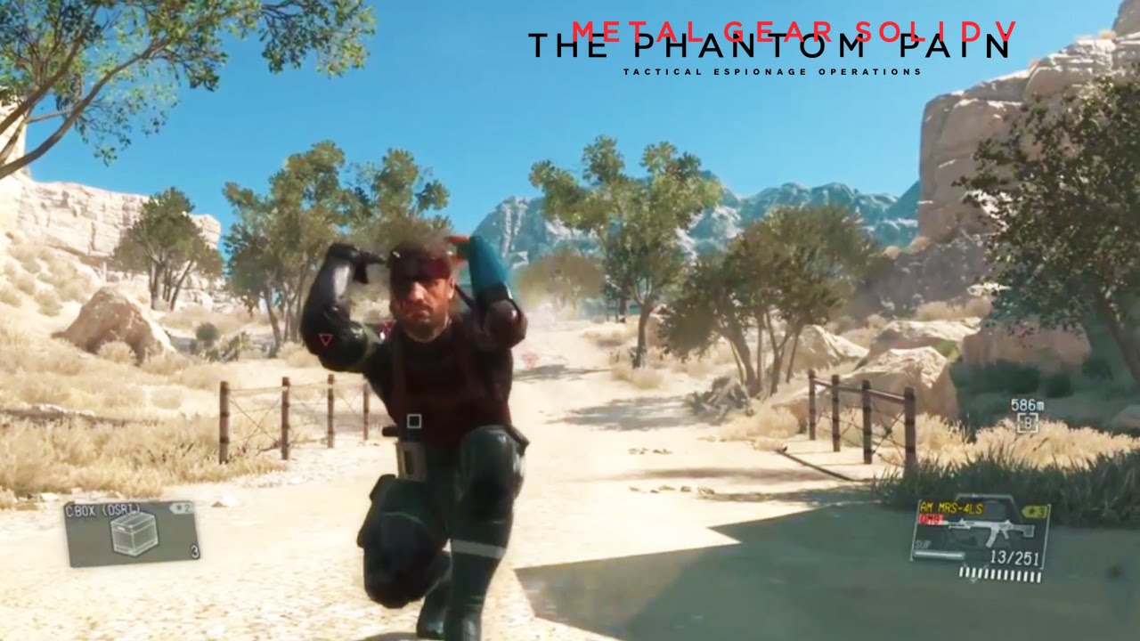Metal Gear Solid 5: The Phantom Pain - Hilarious Invisible Cardboard ...