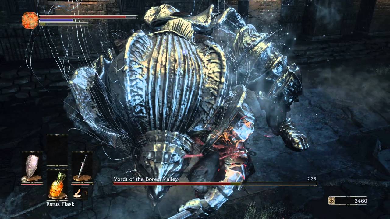 Vordt of the Boreal Valley - Dark Souls III Boss Fight - YouTube