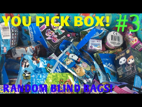 YOU PICK Random Blind Bag Bonanza BOX #3 - Big Box of Blind Bags! - YouTube