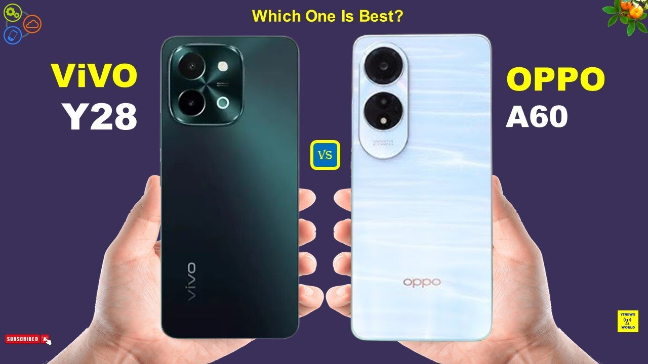 ViVO Y28 Vs OPPO A60 | Full comparison ⚡ Which one is Best? - YouTube