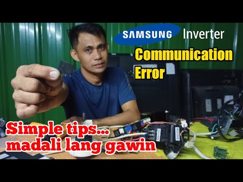 1 min Time out Comm | SAMSUNG INVERTER | Communication Error - YouTube