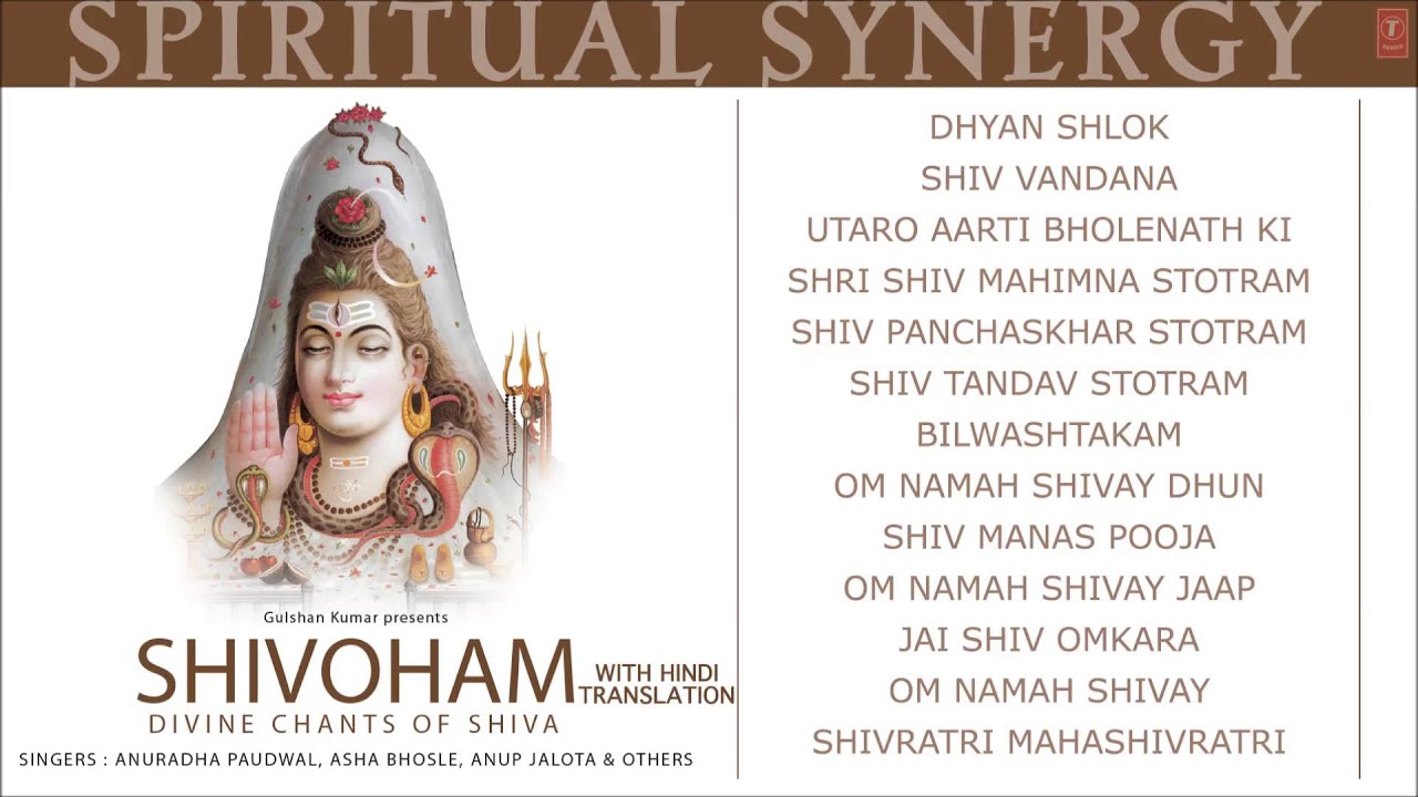 Spiritual Synergy Shivoham Divine Chants of Shiva HINDI Anuradha ...