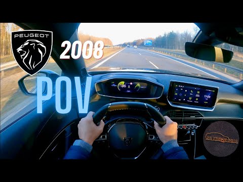 2024 Peugeot 2008 GT 1.2 Hybrid  (1.2 136 HP) | POV Test Drive