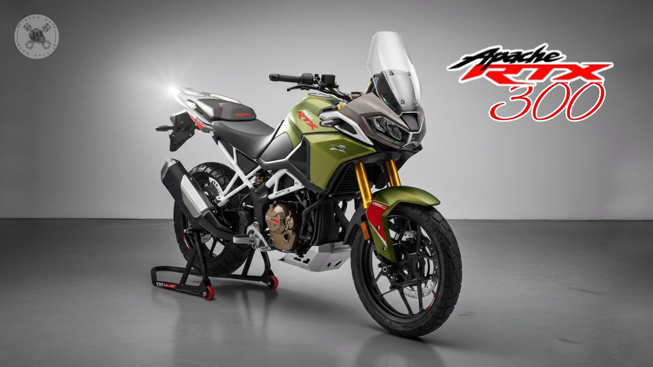 TVS Apache RTX 300 Walkaround Review | Complete Information | Best ADV ...