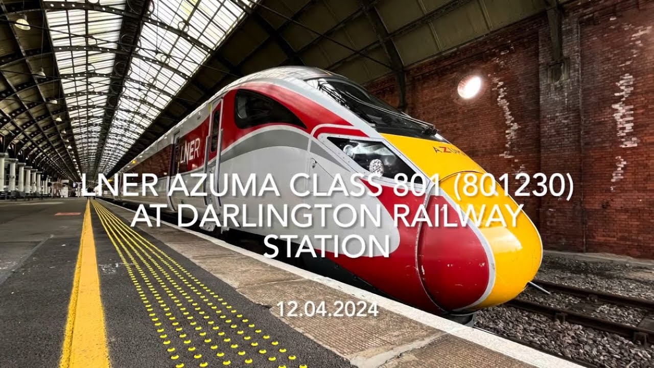LNER Azuma Class 801 (801230) at Darlington Railway Station (12.04.2024 ...