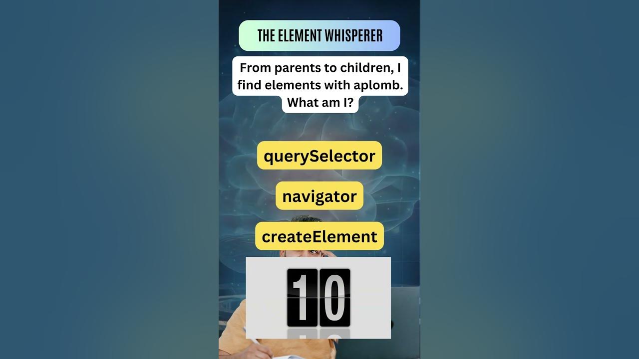 The Element Whisperer Javascript Riddle Codingchallenge Codingfun Codebreaker Javascript 