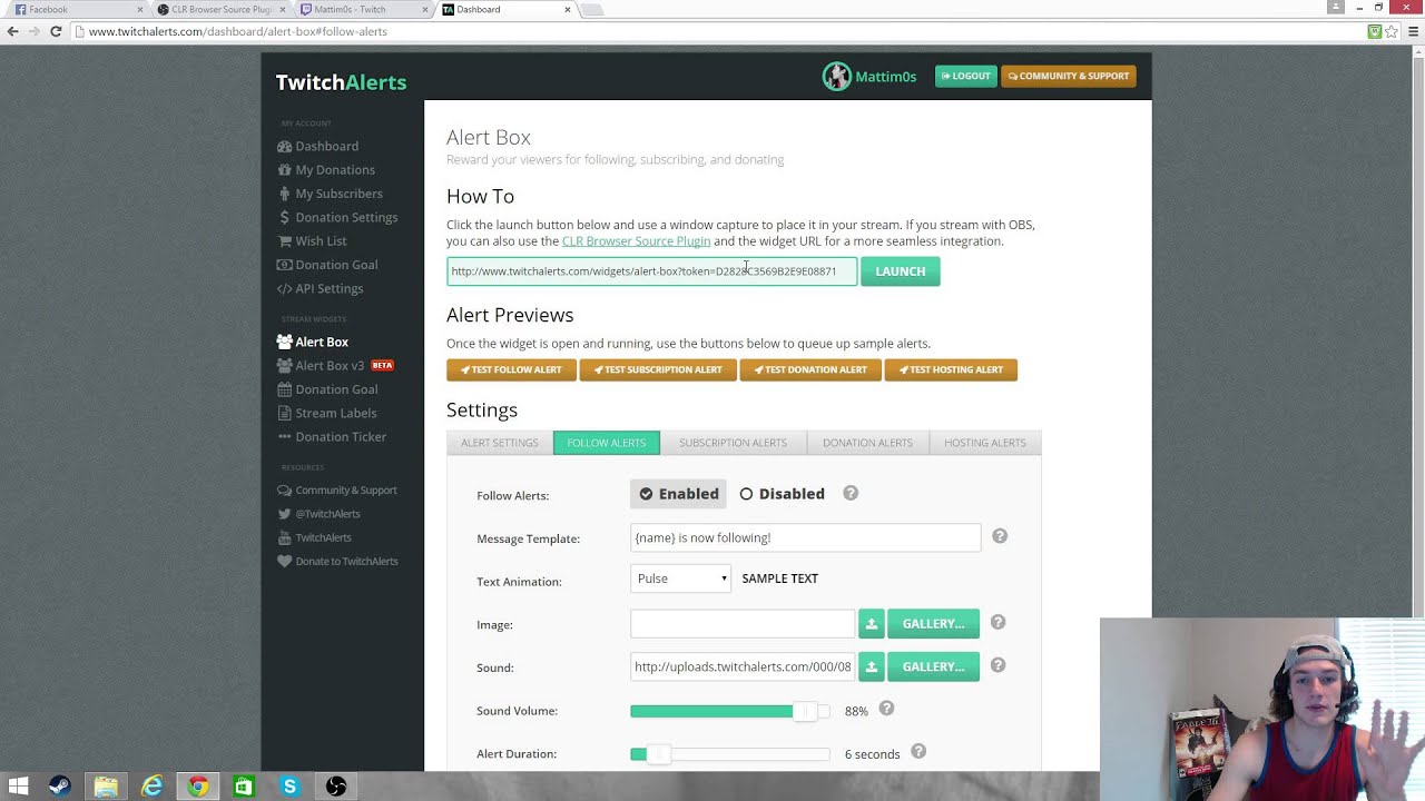 Twitch Follower Alerts - YouTube
