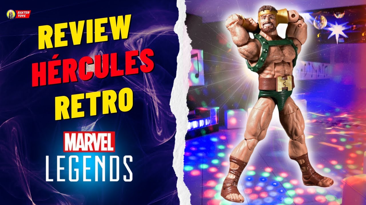 REVIEW MARVEL LEGENDS HÉRCULES RETRO - O GOGO BOY MAIS BONITO DA ...
