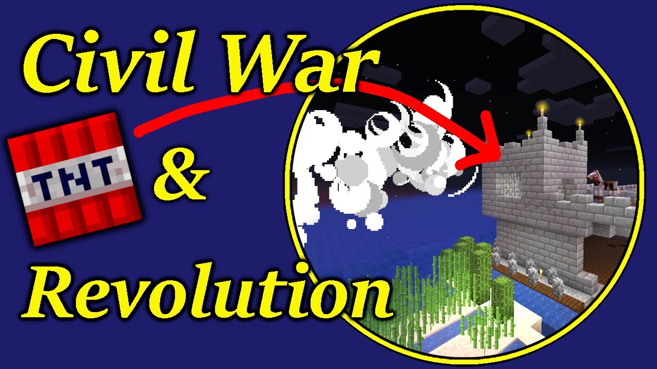 The Revolution in Minecraft (The Naverechniyan Civil War) - YouTube