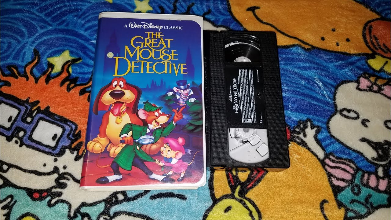 Opening/Closing to The Great Mouse Detective 1992 VHS - YouTube