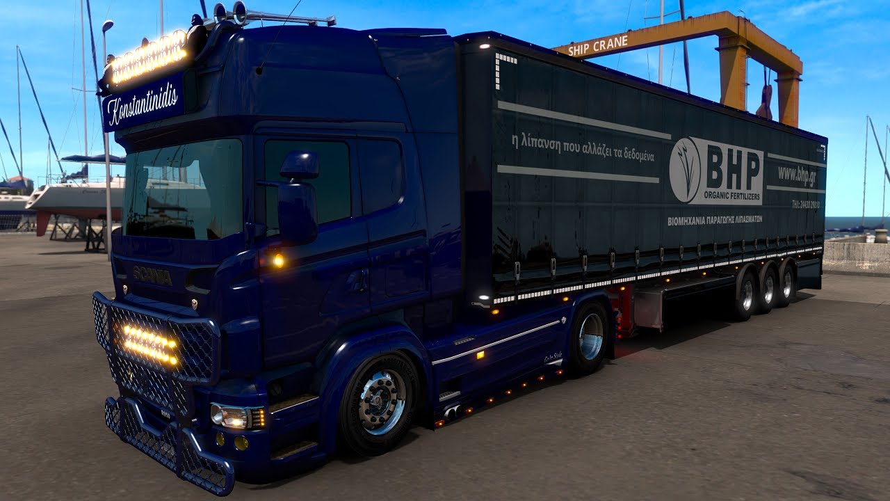 Scania Konstantinidis R950 Euro Truck Simulator 2 - YouTube