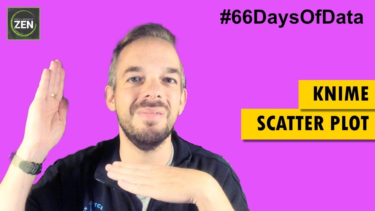 KNIME Scatter Plot - Day 37 - 66 Days of Data - YouTube