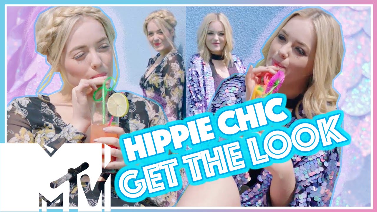 Get The Look With Lucy & Lydia | Hippie Chic Style | MTV Style - YouTube