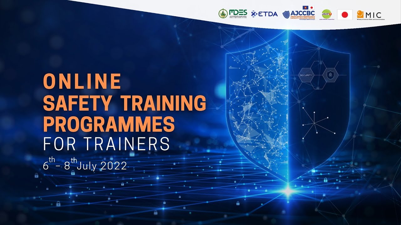AJCCBC Online Safety Training Programmes for Trainers - YouTube