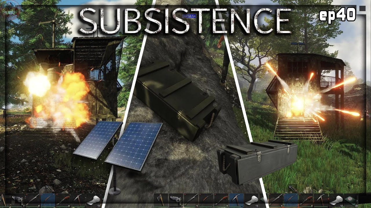 Subsistence - S5 ep40 - Bravo & Alpha Raid .. - Base, building ...