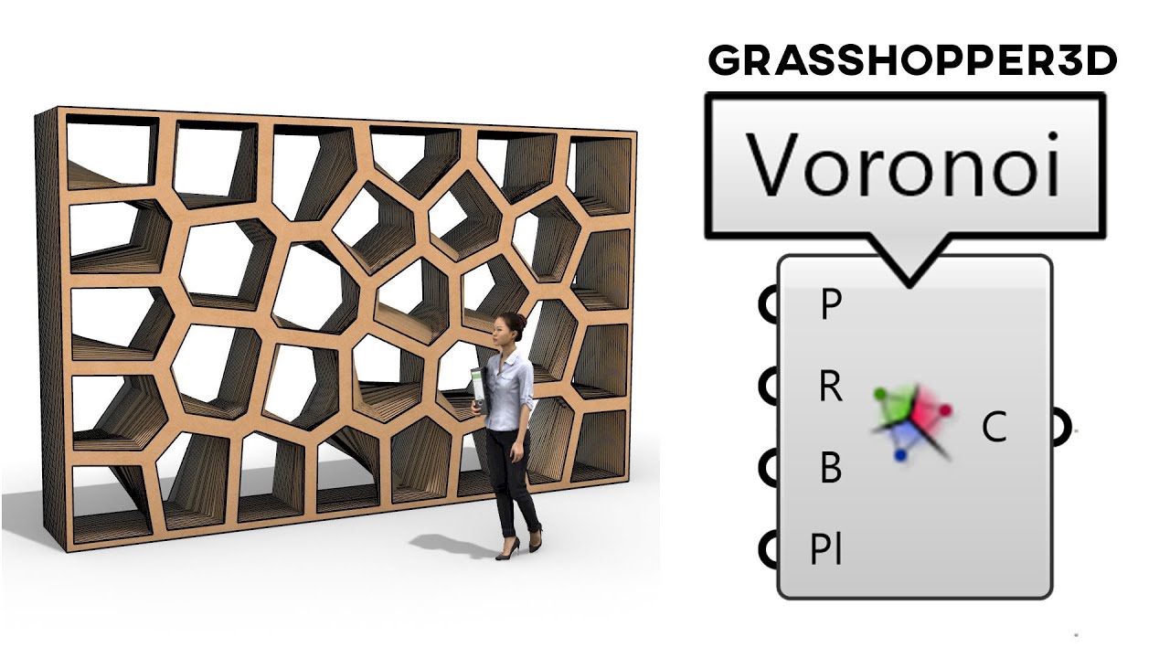 Rhino Grasshopper Tutorial (Voronoi Wall) - YouTube