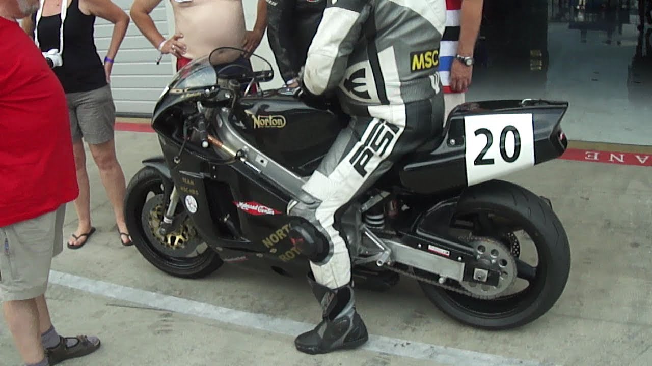 Rupert Hollaus 2015 - Rotary Norton RCW588 - YouTube