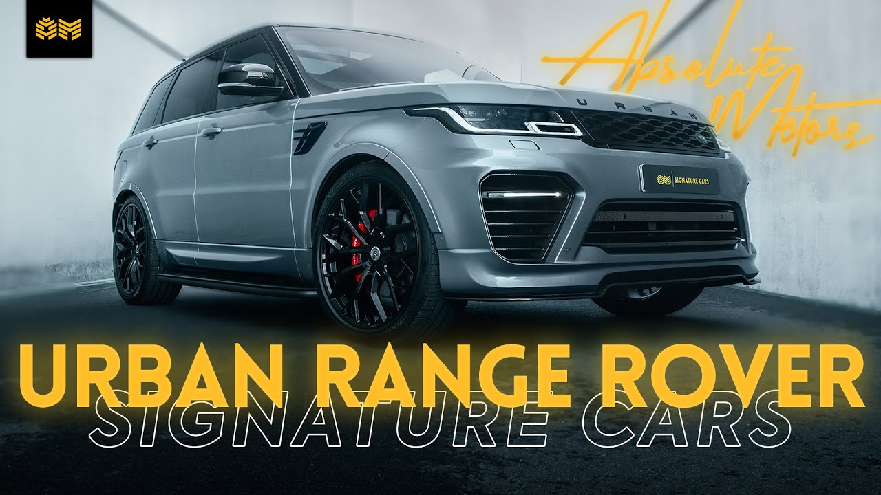 URBAN AUTOMOTIVE RANGE ROVER SPORT P400e - Signature Car - YouTube