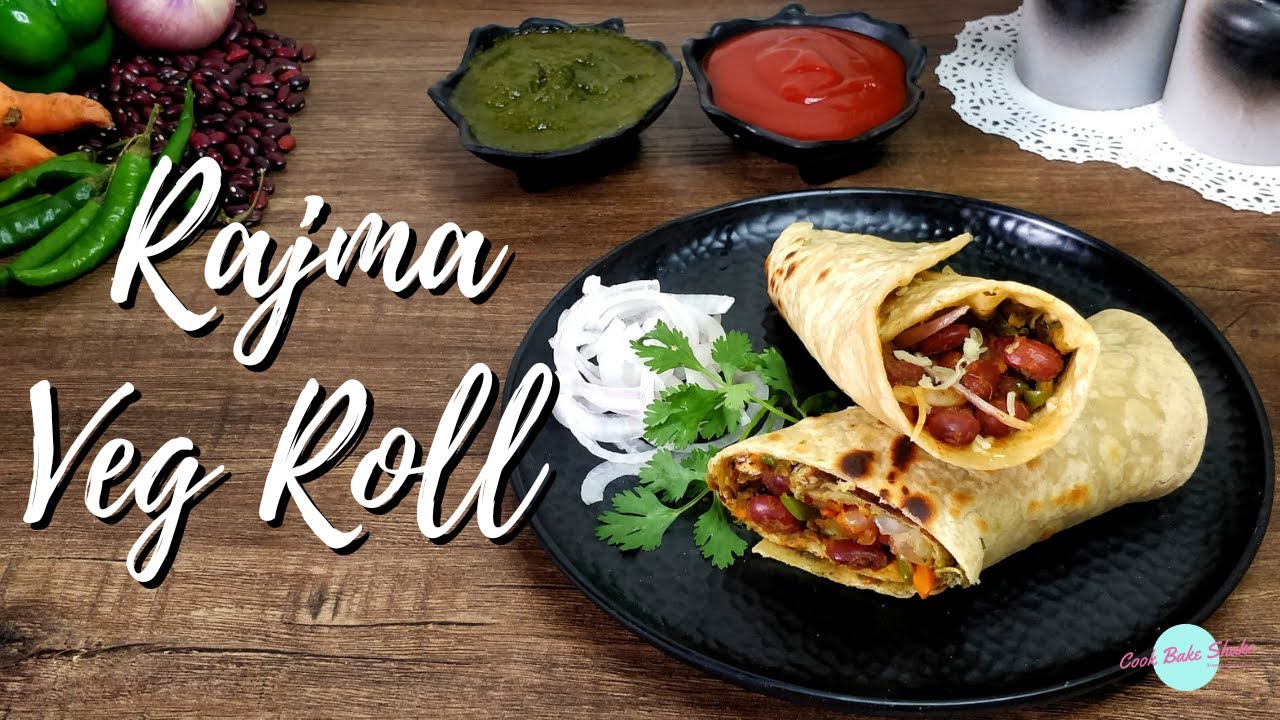 Rajma Veg Roll | राजमा वेज रोल | Rajma Roll | Lunch Box Recipe | Cook ...