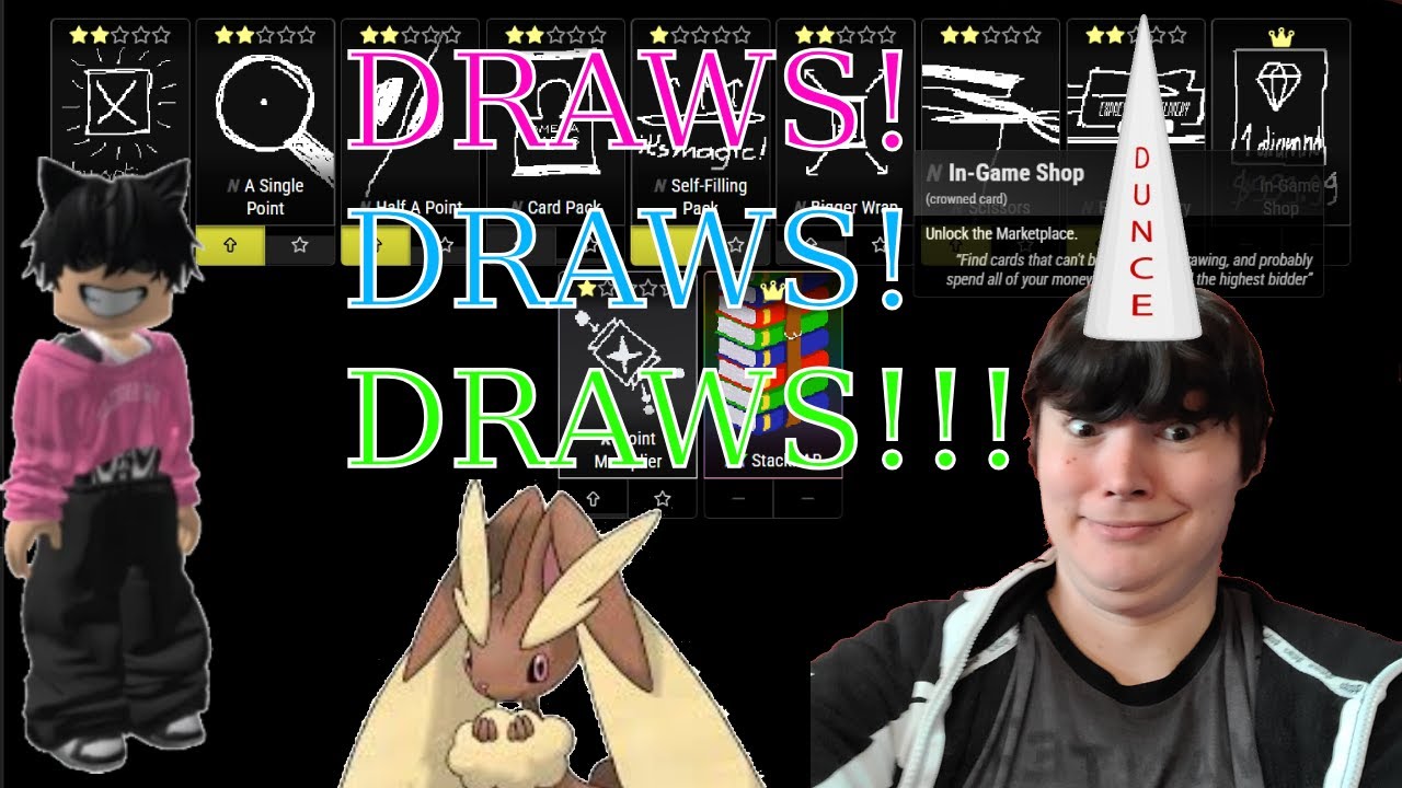 Draws! Draws! Draws!!! | One Trillion Free Draws - YouTube