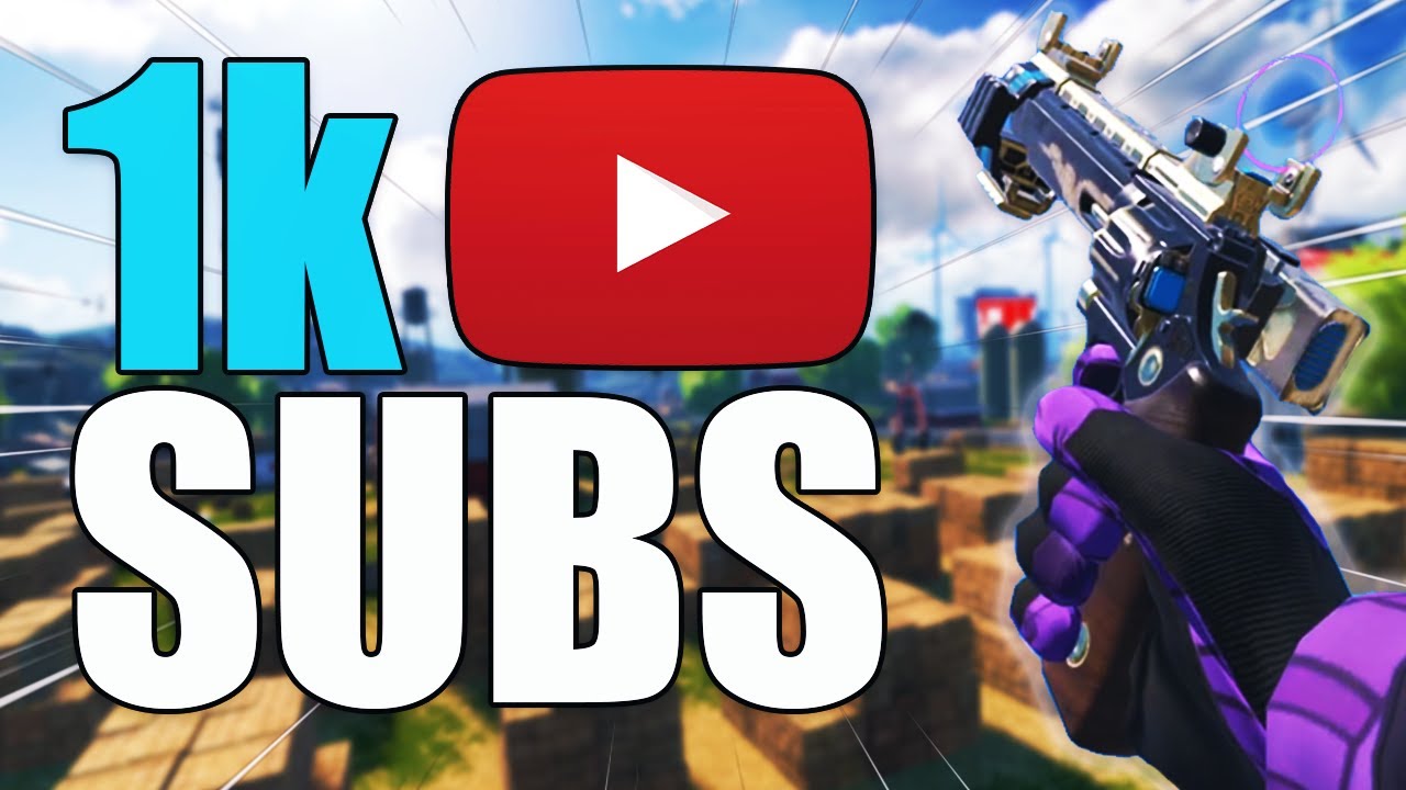 WE FINALLY HIT 1K SUBS - YouTube