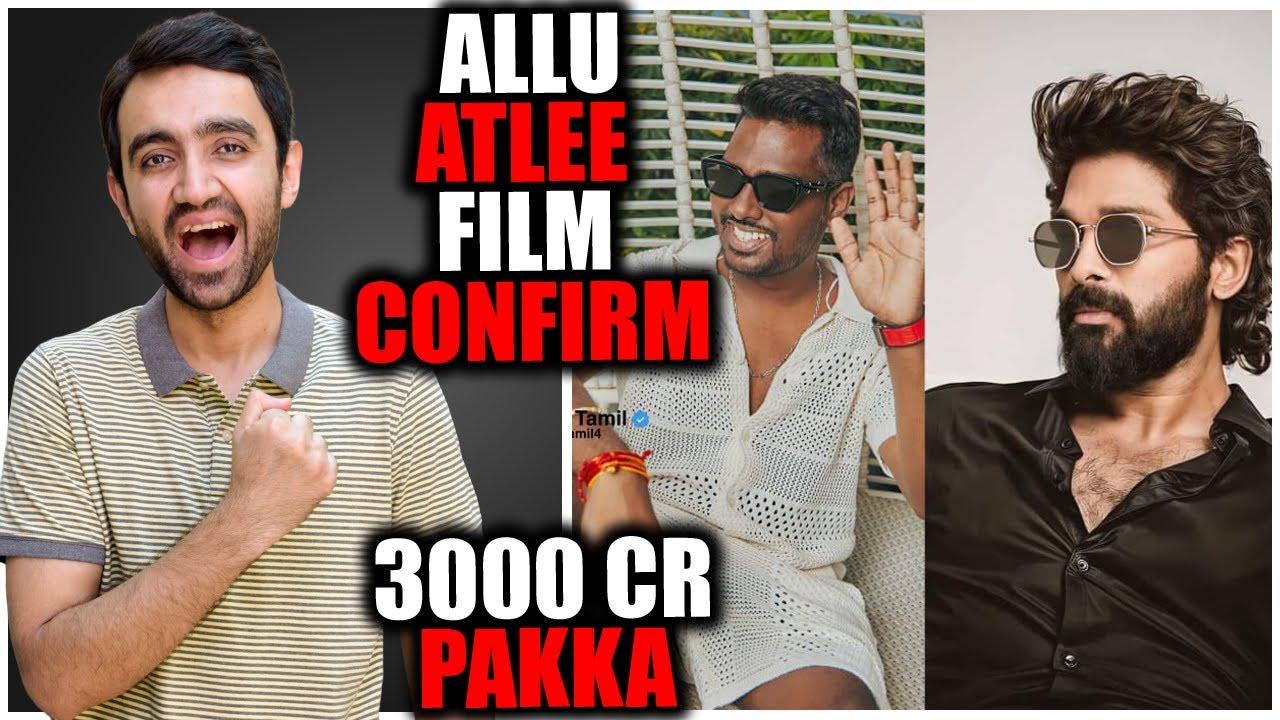 Allu Arjun Next Movie Confirm With Atlee | Atlee 6 Movie Announcement ...