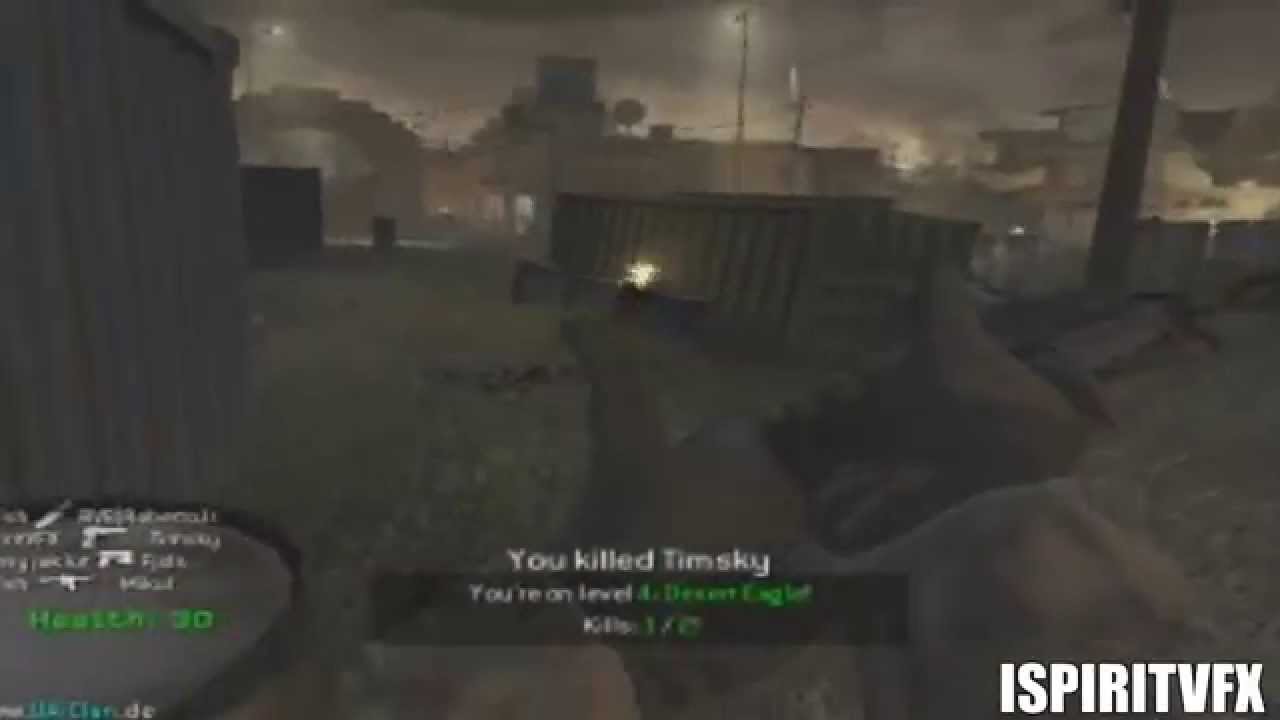 Spirit: Call Of Duty 4 Gun Game Gameplay #1 - YouTube