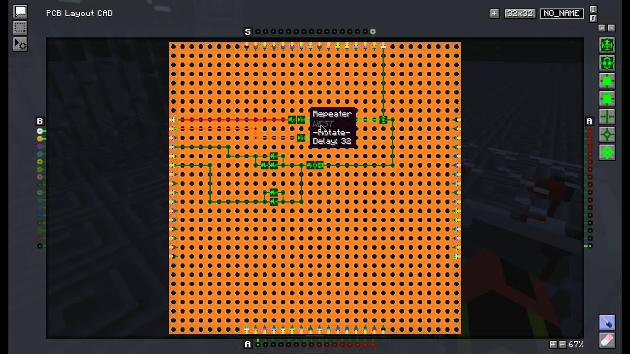 Minecraft Механизм-Ворота(integrated circuits,project red) - YouTube