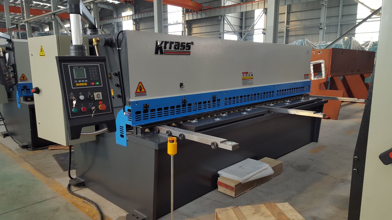 Hydraulic Swing Beam Shears QC12Y-6x3200 Sheet Metal Cutter /Cutting ...